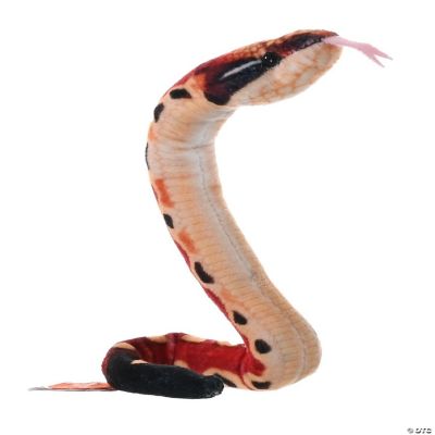 Wild Republic Coilkins Blood Python Stuffed Animal, 12 Inches | Oriental Trading