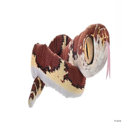 Wild Republic Plush Snake Blunt Headed Snake Stuffed Animal, 54 Inches ...