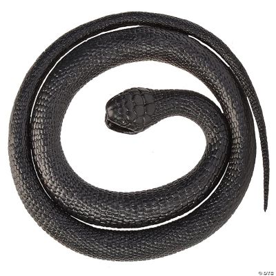 Wild Republic Rubber Snake Black Mamba Figurines, 46 Inches | Oriental ...