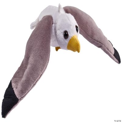 Wild Republic Pocketkins Eco Sea Gull Stuffed Animal, 5 Inches ...