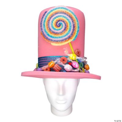 Foam Party Hats Candy World Hat - Photo Booth Prop - Party Favors ...