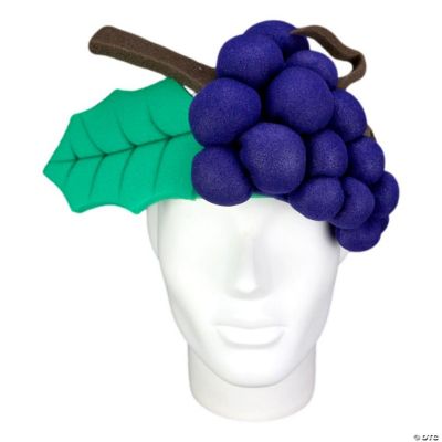 Foam Party Hats Grapes Headband - Photo Booth Prop - Party Favors ...