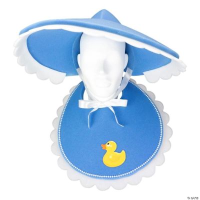 Foam Party Hats Baby Hat and Bib - Photo Booth Prop - Party Favors ...