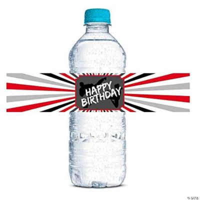 AmandaCreation Kickin' Karate Water Bottle Labels 20pc. | Oriental Trading