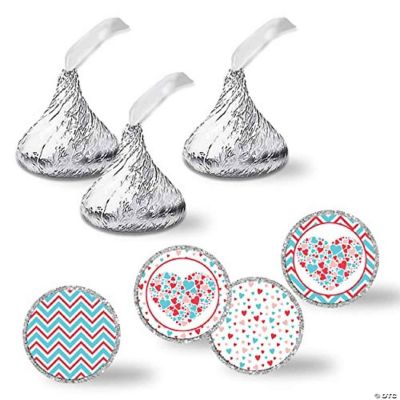 AmandaCreation Heartbreaker Red & Blue Kiss Stickers 324pc. | Oriental ...