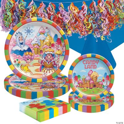 98 Pc. Candy Land ® Party Disposable Tableware Kit for 24 Guests