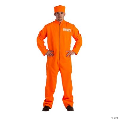 Prisoner Costume - Adults S | Oriental Trading