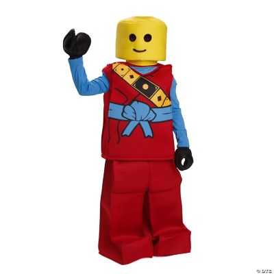 Toy Block Ninja Costume - Red - Kids T4 | Oriental Trading