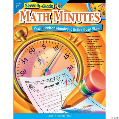 Math Minutes Book, Grade-7