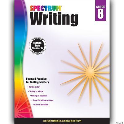 Writing Workbook, Grade-8, Paperback