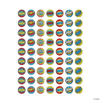 Superhero Mini Stickers