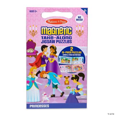 Princesses Jigsaw Puzzles Magnetic Take Along | Oriental Trading