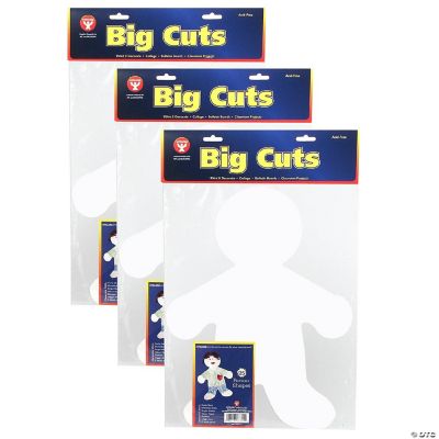 16" Me Kid Big Cut Outs Paper Shape, 25 Per Pack, 3 Packs | Oriental ...