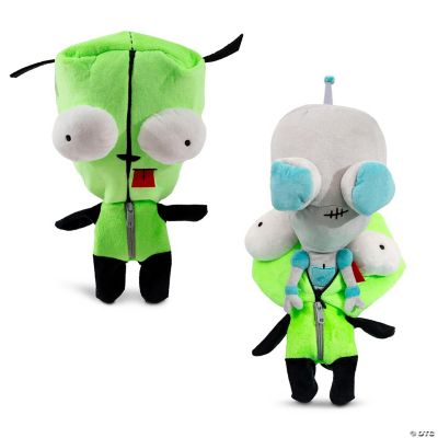 Invader Zim GIR With Removable Costume 10-Inch Collector Plush Toy | Oriental Trading
