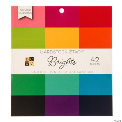 Dcwv Mat Stack 6 X 6 Brights Textured (42 Sh) Ps-006-00095 | Oriental ...