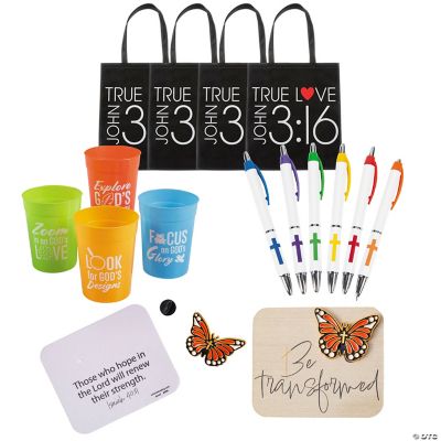 60 Pc. Zoom In VBS Volunteer Religious Handout Kit for 12