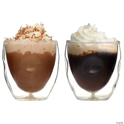 Moderna Artisan Series Double Wall 2 oz Beverage & Espresso Shot ...
