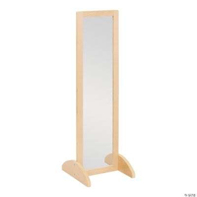 ECR4Kids Double-Sided Bi-Directional Mirror, Natural | Oriental Trading