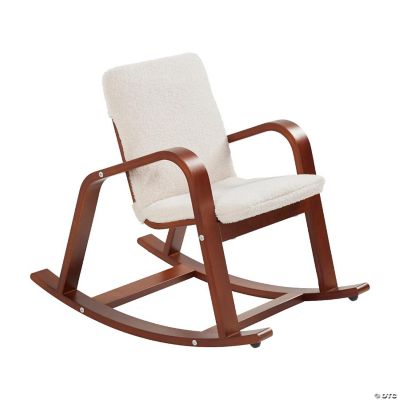 ECR4Kids Bentwood Rocking Chair with Cushion, Dark Walnut | Oriental ...