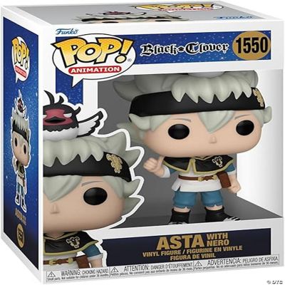 Funko Pop! Animation: Black Clover - Asta with Nero Vinyl Figure ...