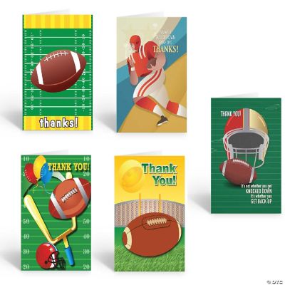 Stonehouse Collection Assorted Football Team Thank You Cards, A Variety ...