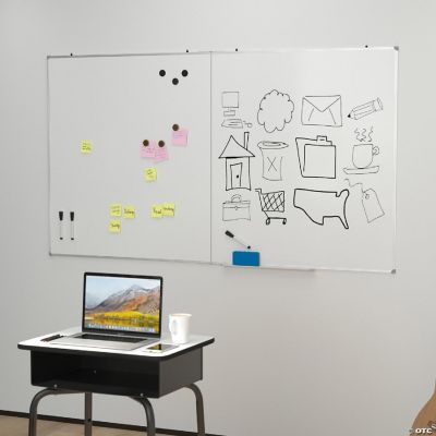 Emma + Oliver Dry Erase Board - 72x40 | Oriental Trading