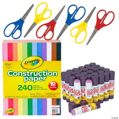 Bulk 294 Pc. Colorful Construction Paper Classroom Kit | Oriental Trading