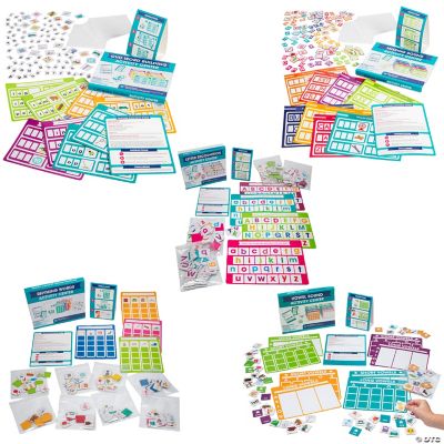 Preschool & Kindergarten ELA Educational Activity Center Bundle Kit ...
