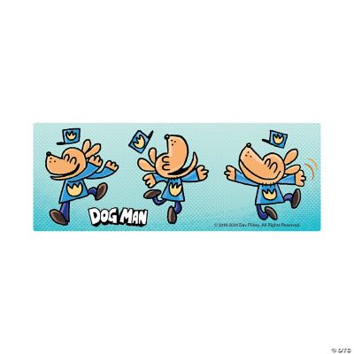 5" x 2" Dog ManTM Favor Stickers Candy Bar Labels - 12 Pc. | Oriental ...