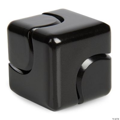 Bopster Fidget Spinner Cube Black | Oriental Trading