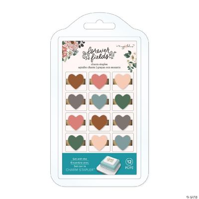 Maggie Holmes Forever Fields Charm Staples -12/Pkg | Oriental Trading