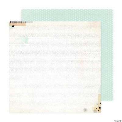 A Perfect Match Double-Sided Cardstock 12"X12"-The Vows | Oriental Trading