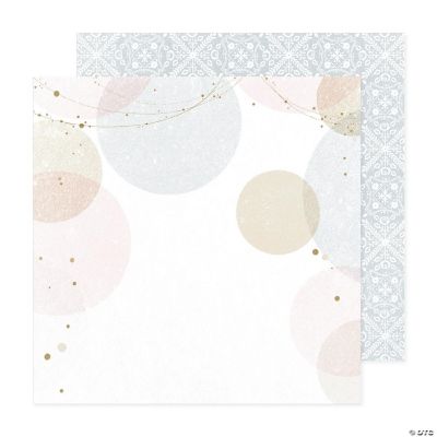 A Perfect Match Double-Sided Cardstock 12"X12"-Reception | Oriental Trading