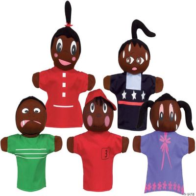 Get Ready Kids African American Feelings Puppets, Set of 5 | Oriental ...