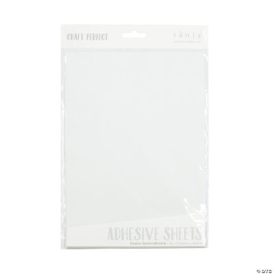 Craft Perfect Double-Sided A4 Adhesive Sheets-5/Pkg | Oriental Trading
