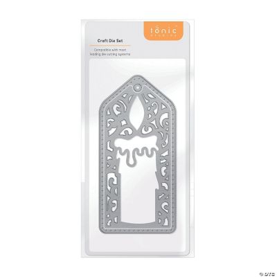 Tonic Studios Tag Die Set-Festive Candle | Oriental Trading