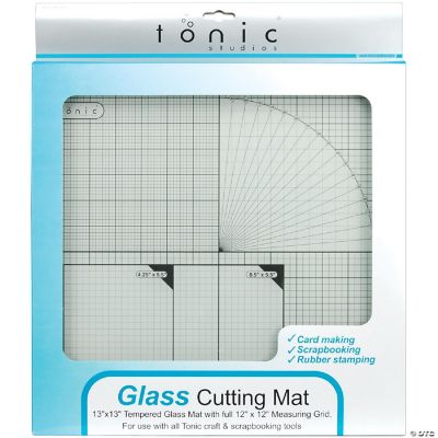 Tonic Tempered Glass Cutting Mat-12"X12" | Oriental Trading