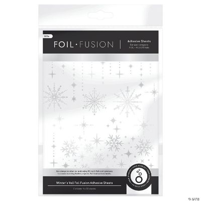 Tonic Studios Foil Fusion Adhesive Sheet-Winter's Veil | Oriental Trading