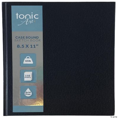 Tonic-Art Hardcover Sketchbook 8.5"X11"-65lb, 110 Sheets | Oriental Trading