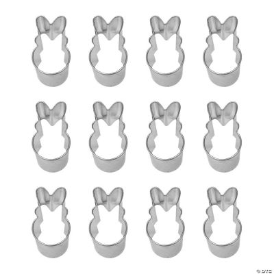 Mini Marshmallow Bunny 2 inch Cookie Cutters | Oriental Trading