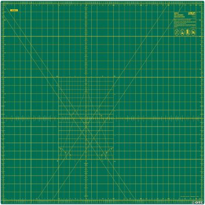 OLFA Double-Sided Self-Healing Rotary Mat 24"X36"-Green | Oriental Trading