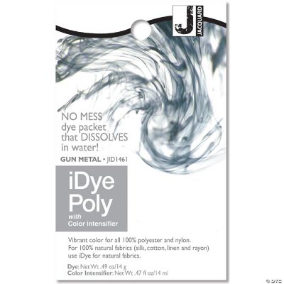 Jacquard iDye Poly Fabric Dye 14g-Gun Metal | Oriental Trading