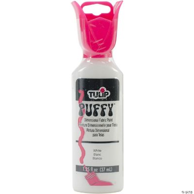 Tulip Dimensional Fabric Paint 1.25oz-Puffy - White