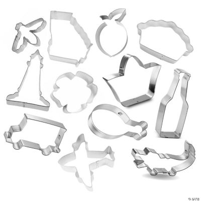 Georgia State 12 Piece Cookie Cutter Set | Oriental Trading