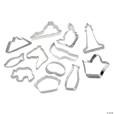 Virginia State 12 Piece Cookie Cutter Set | Oriental Trading