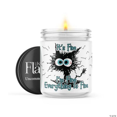 I'm Fine, Everything Is Fine - 22-oz Candle Jar - Mahogany Teakwood ...