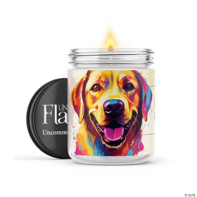 Labrador Retriever - 22-oz Candle Jar - Mahogany Teakwood - Uncommon ...