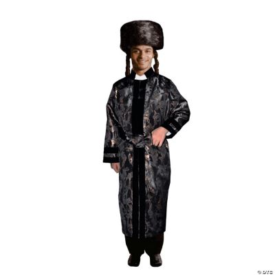 Black Rabbi Coat - Adults S | Oriental Trading