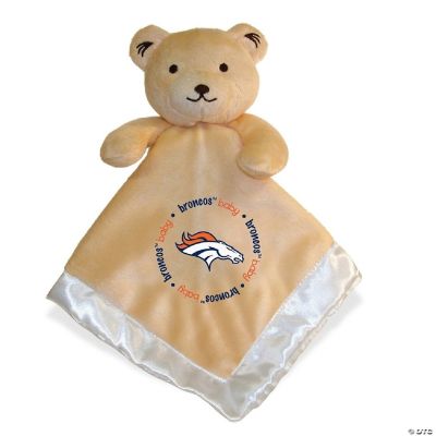 Denver Broncos Security Bear Tan 14in Plush Toy Soft Satin Lining ...