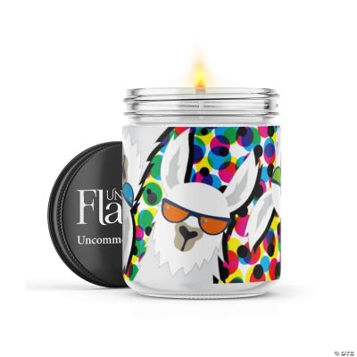 Llama With Shades - 22-oz Candle Jar - Eucalyptus - Uncommon Flame ...